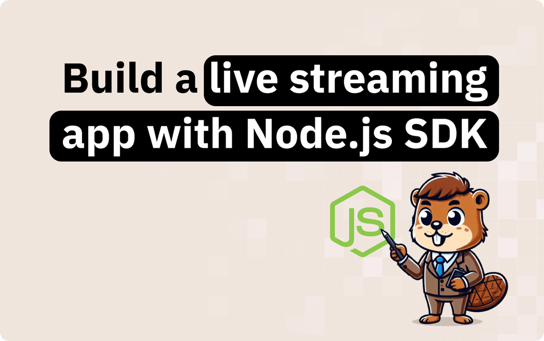 Build a Live Streaming App with Python SDK